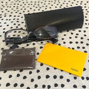 Fendi | Accessories | Fendi Eye Glasses New With Authenticity Card And ...